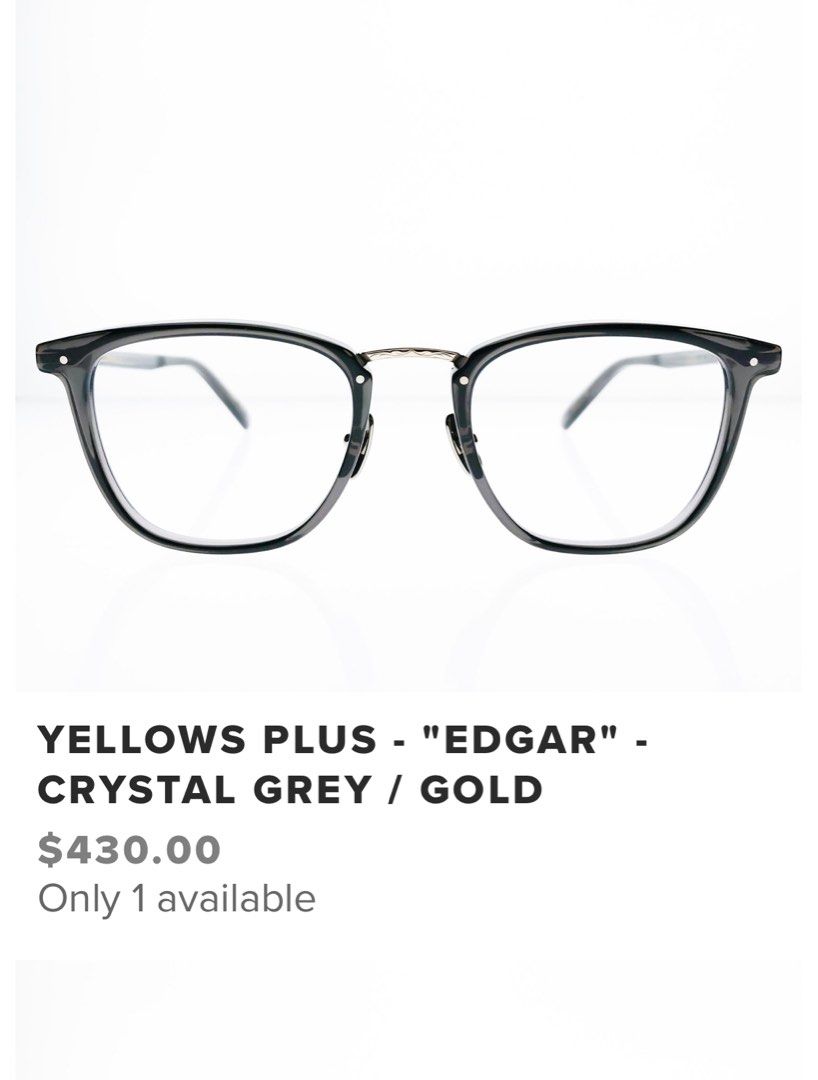 Yellow plus sunglasses spectacle, Men's Fashion, Watches & Accessories ...