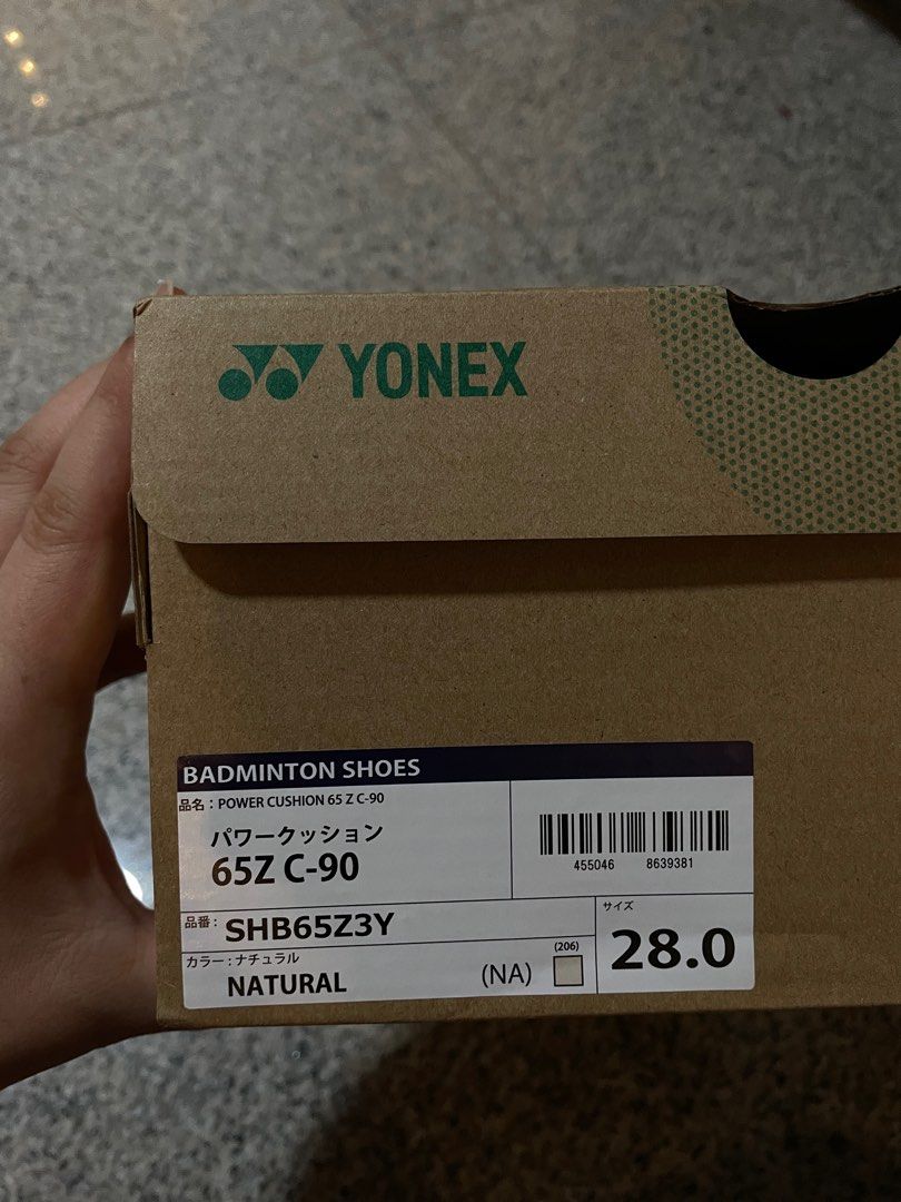 Yonex badminton shoes 65z C-90 EU44 28cm Japan edition, Men's Fashion ...