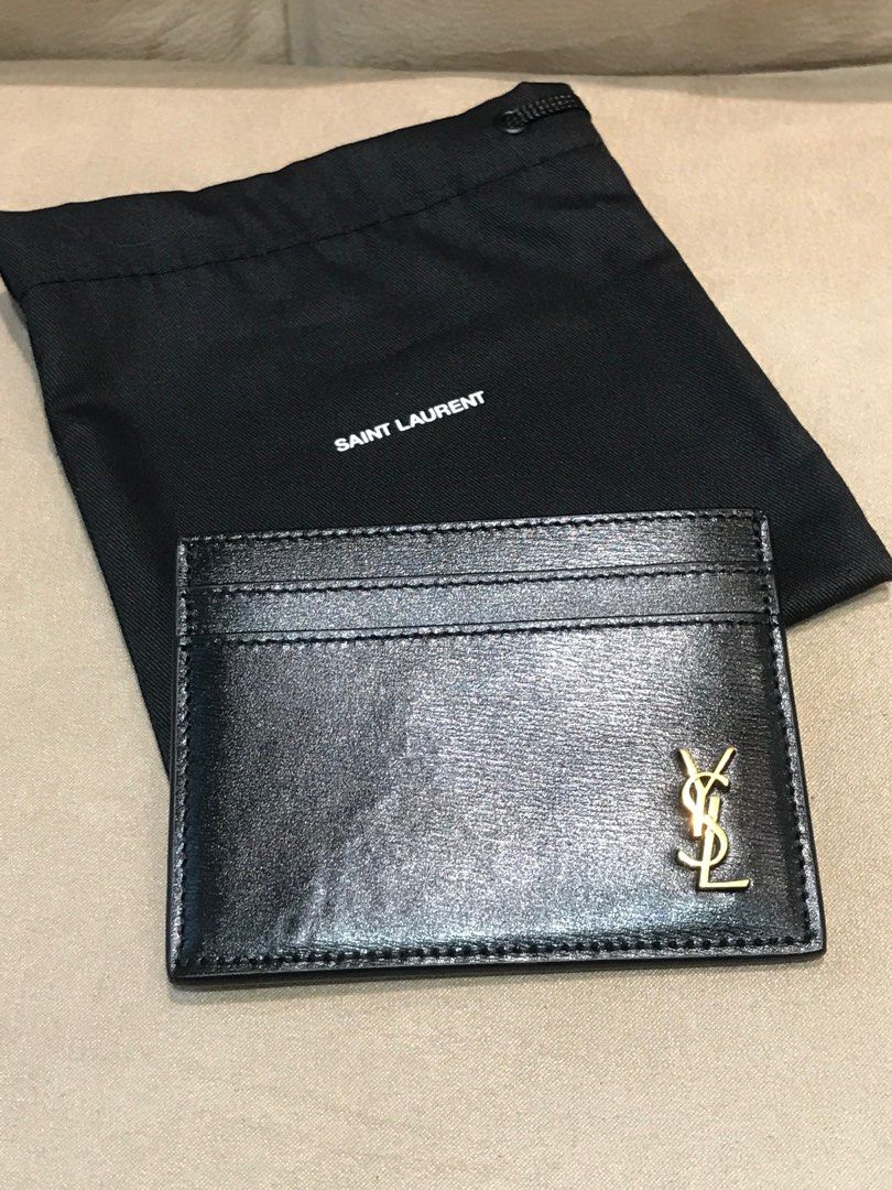 YSL Card Holder, Luxury, Bags & Wallets on Carousell