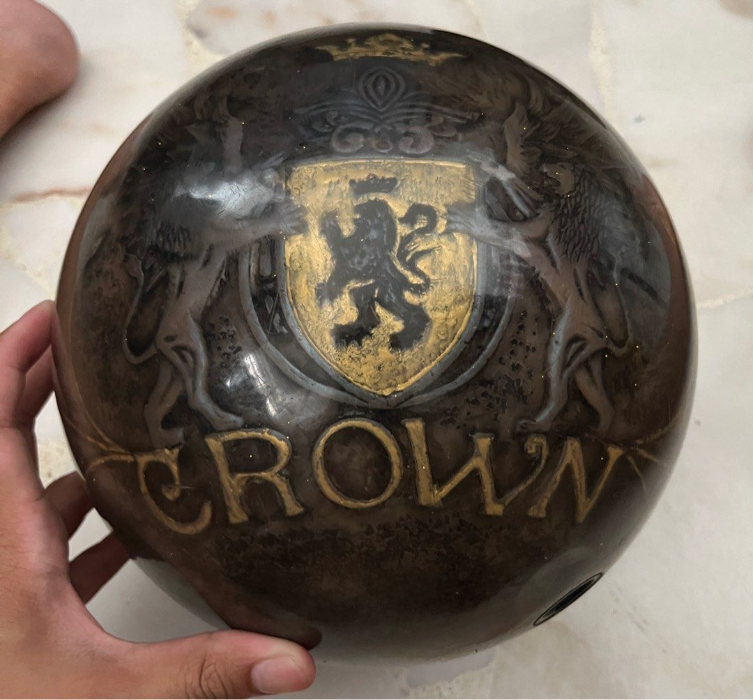 14lbs Crown Spare Bowling Ball, Sports Equipment, Sports & Games ...
