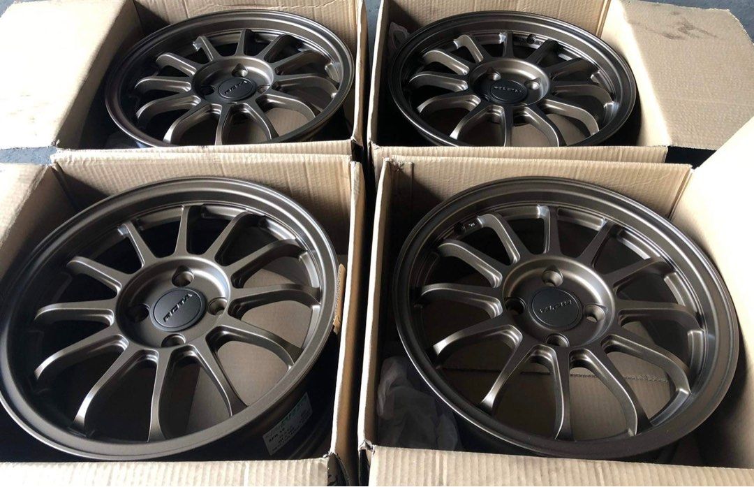 15” Rota SFR Bronze mags 4Holes pcd 100 Brandnew, Car Parts ...