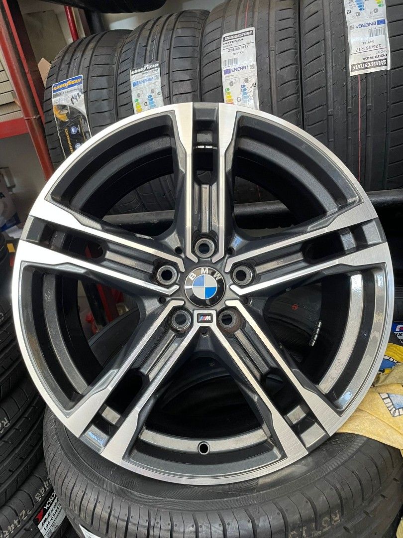 18" Original BMW M Sport wheel rims 5x112, Car Accessories, Tyres ...