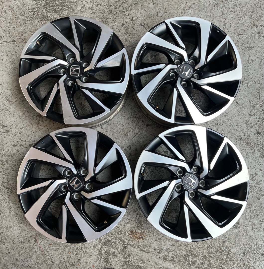 18”Honda Original Sport Rim 5X114.3, Car Accessories, Tyres & Rims on ...