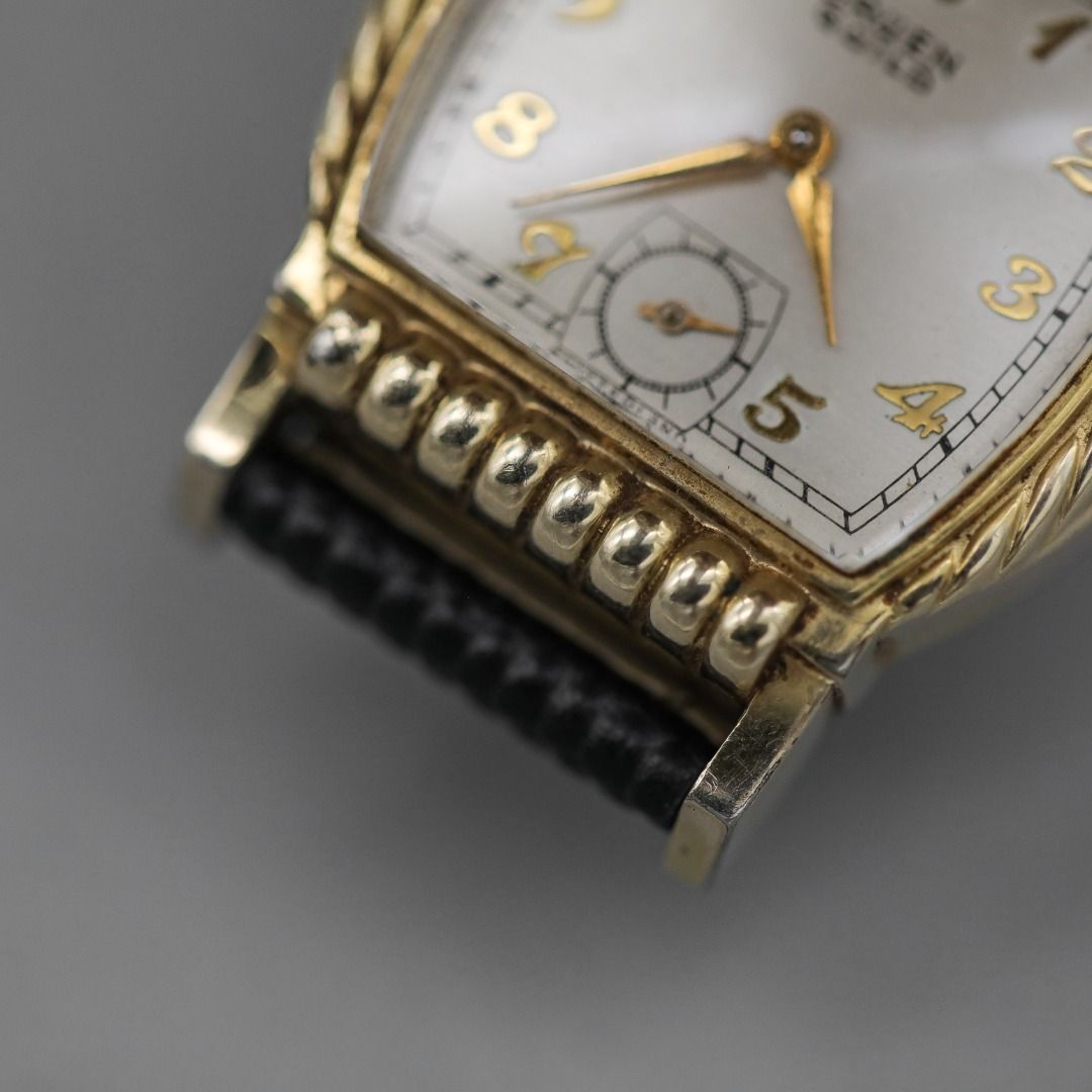 1950s Gruen Guild Tonneau Shaped Dress Watch, Luxury, Watches on Carousell