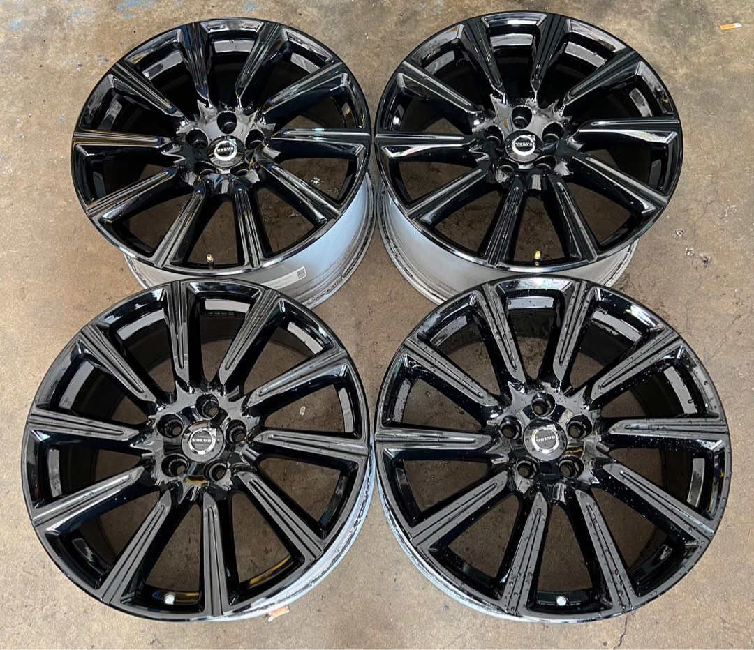 19” VOLVO RIMS 5X108, Car Accessories, Tyres & Rims on Carousell