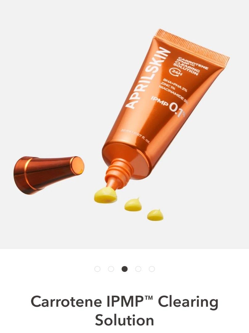 2pcs Aprilskin Carrotene IPMP Clearing Solution, Beauty & Personal Care, Face, Face Care on ...