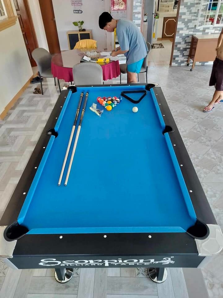 4x7ft MDF Scorpion Billiard Table, Sports Equipment, Sports & Games ...