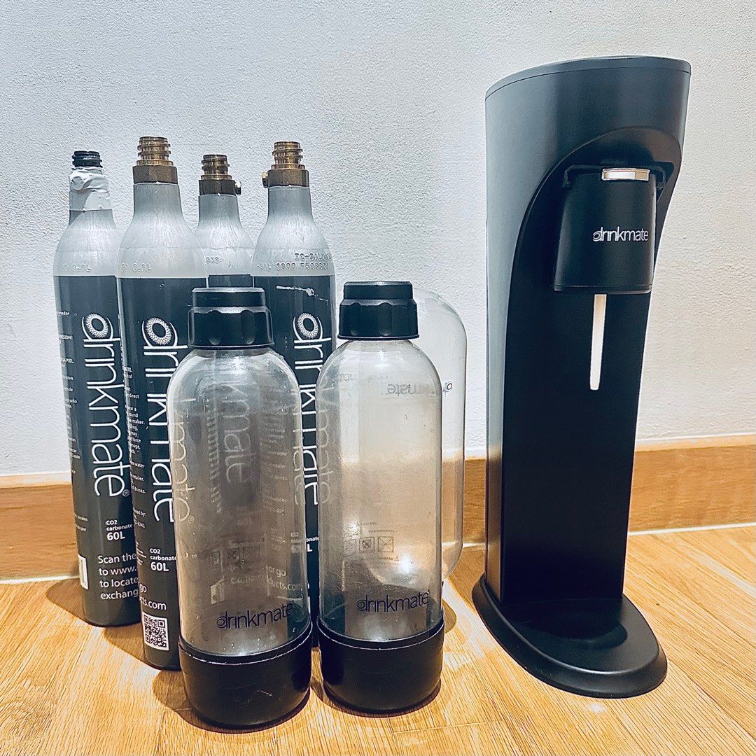 Drinkmate Sparkling Water Soda Maker , Furniture & Home Living, Kitchenware & Tableware ...