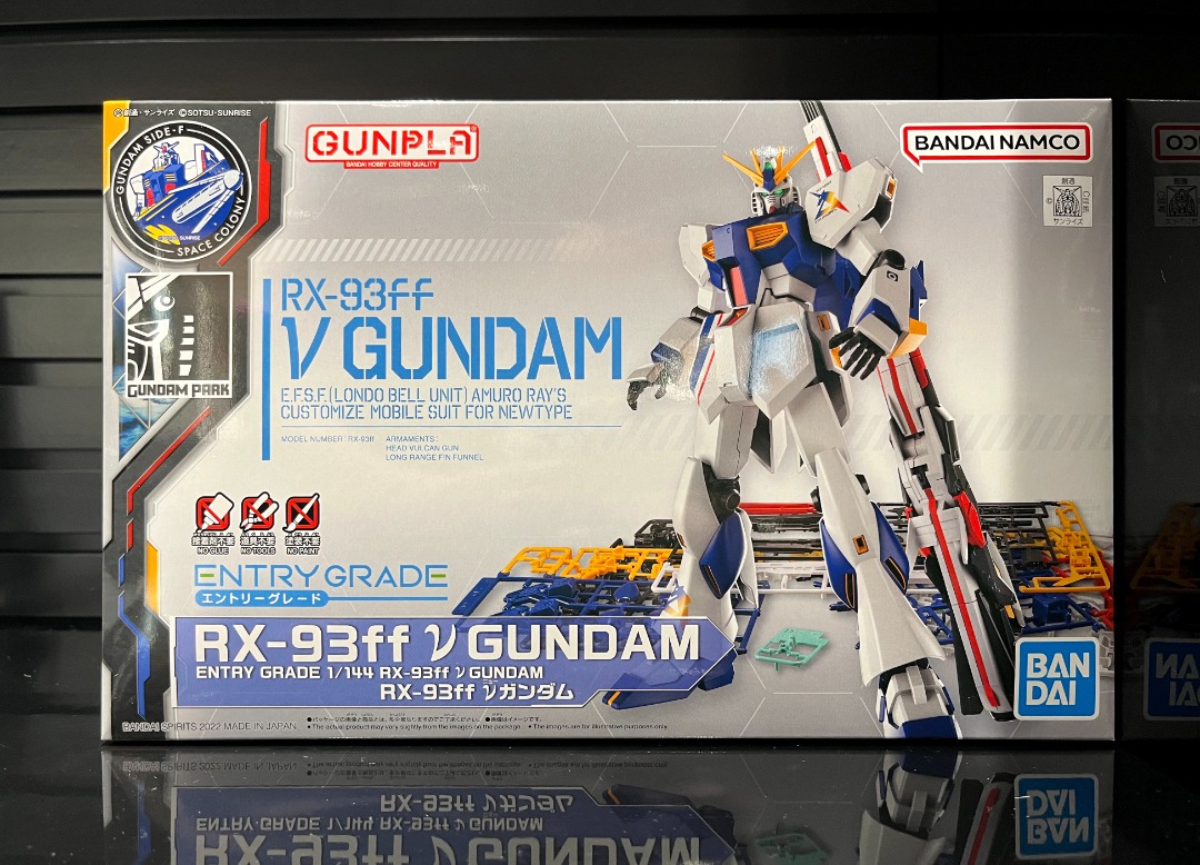 全新 EG 1/144 RX-93ff Nu Gundam RX-93ff ν 高達, 興趣及遊戲, 玩具 & 遊戲類 - Carousell