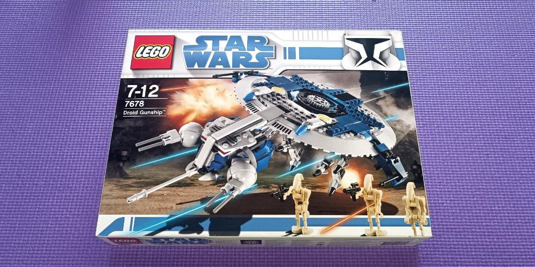 全新未開盒 Lego 7678 Droid Gunship StarWars 星戰系列 (2008年出產), 興趣及遊戲, 玩具 & 遊戲類 ...