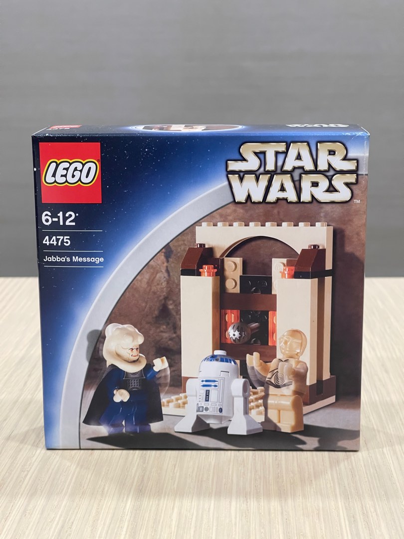 全新 LEGO Star Wars 4475 Jabba’s Message, 興趣及遊戲, 玩具 & 遊戲類 - Carousell