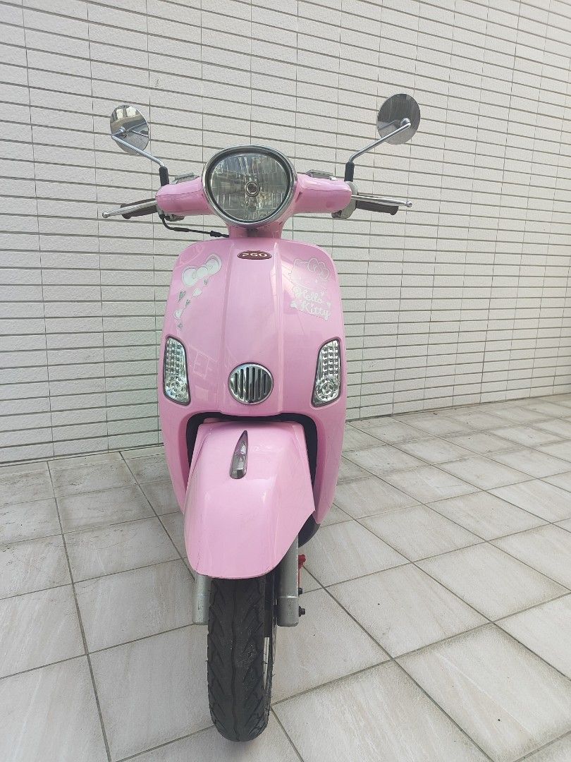 出售 PGO J-BUBU115 Hello Kitty 特仕版 原漆 2014年, 機車, 二手機車在旋轉拍賣