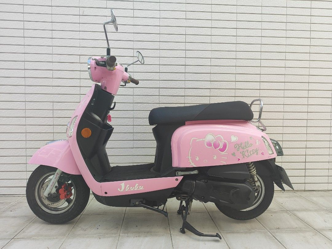出售 PGO J-BUBU115 Hello Kitty 特仕版 原漆 2014年, 機車, 二手機車在旋轉拍賣