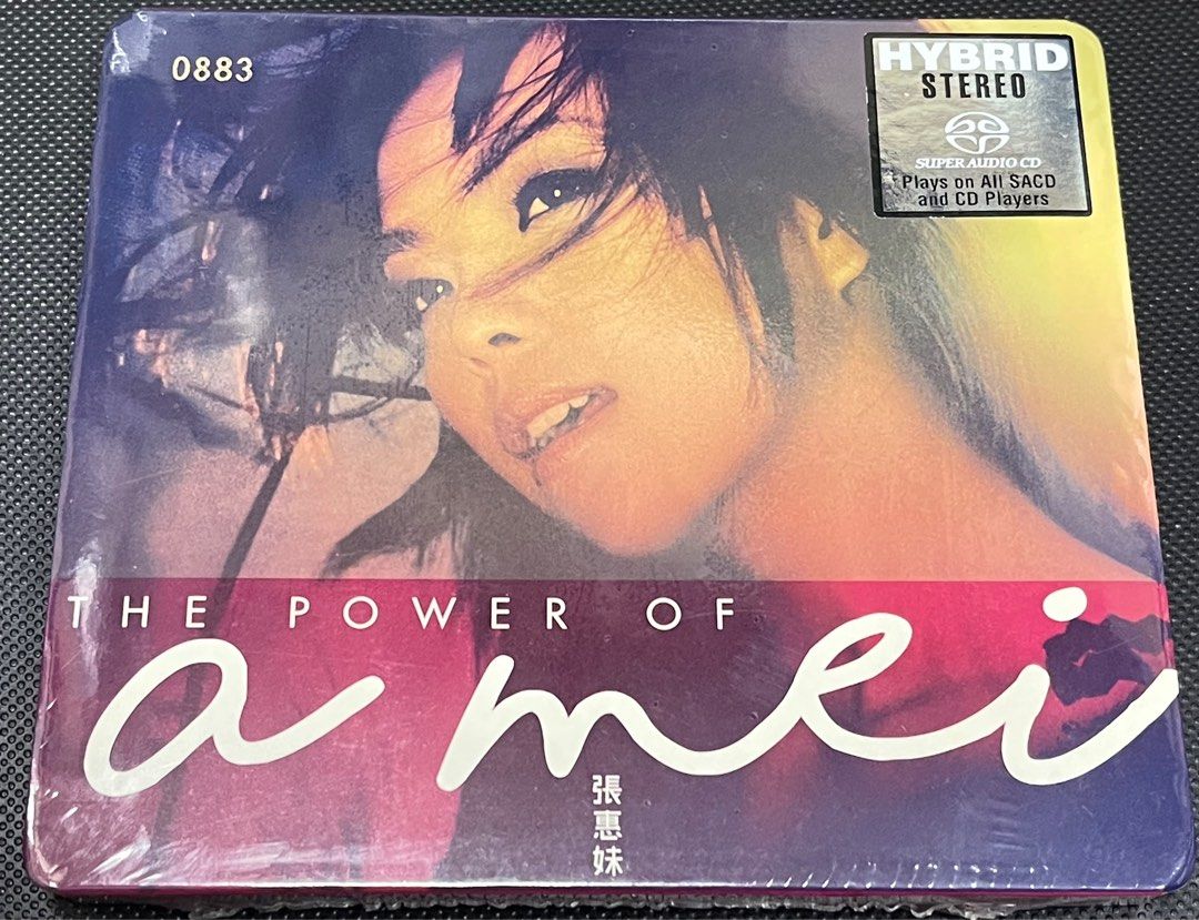 張惠妹 The Power of A-Mei SACD (限量編號版) 靚號 0883 首批編碼版德國壓碟 （*高音質靚聲 CD,可於何CD機播放）絕版全新未開封完美收藏品 *代友出售, 興趣 ...
