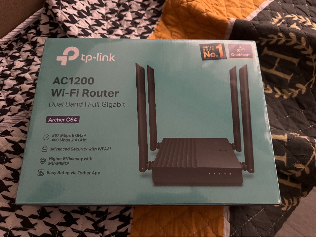 全新 TP-LINK AC 1200 WI-FI ROUTER 路由器, 電腦＆科技, 電腦周邊及配件, Wifi及上網相關產品 ...