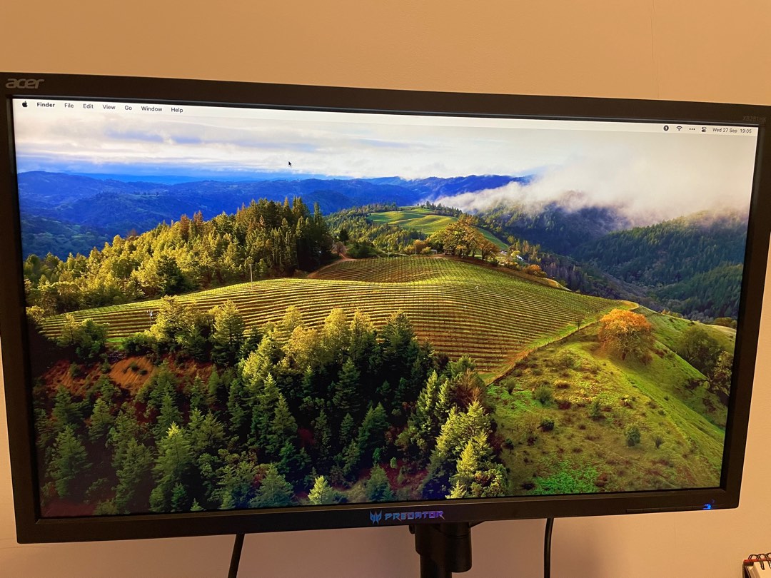28" Acer 4K UHD monitor with VESA monitor arm & mount, Computers & Tech ...