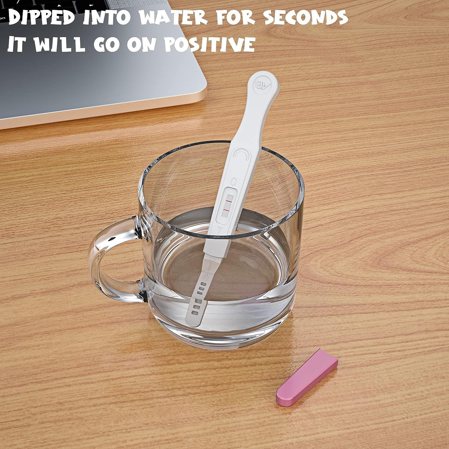 Acessorz Fake Prank Joke Pregnancy Test Always Positive - April Fool's ...