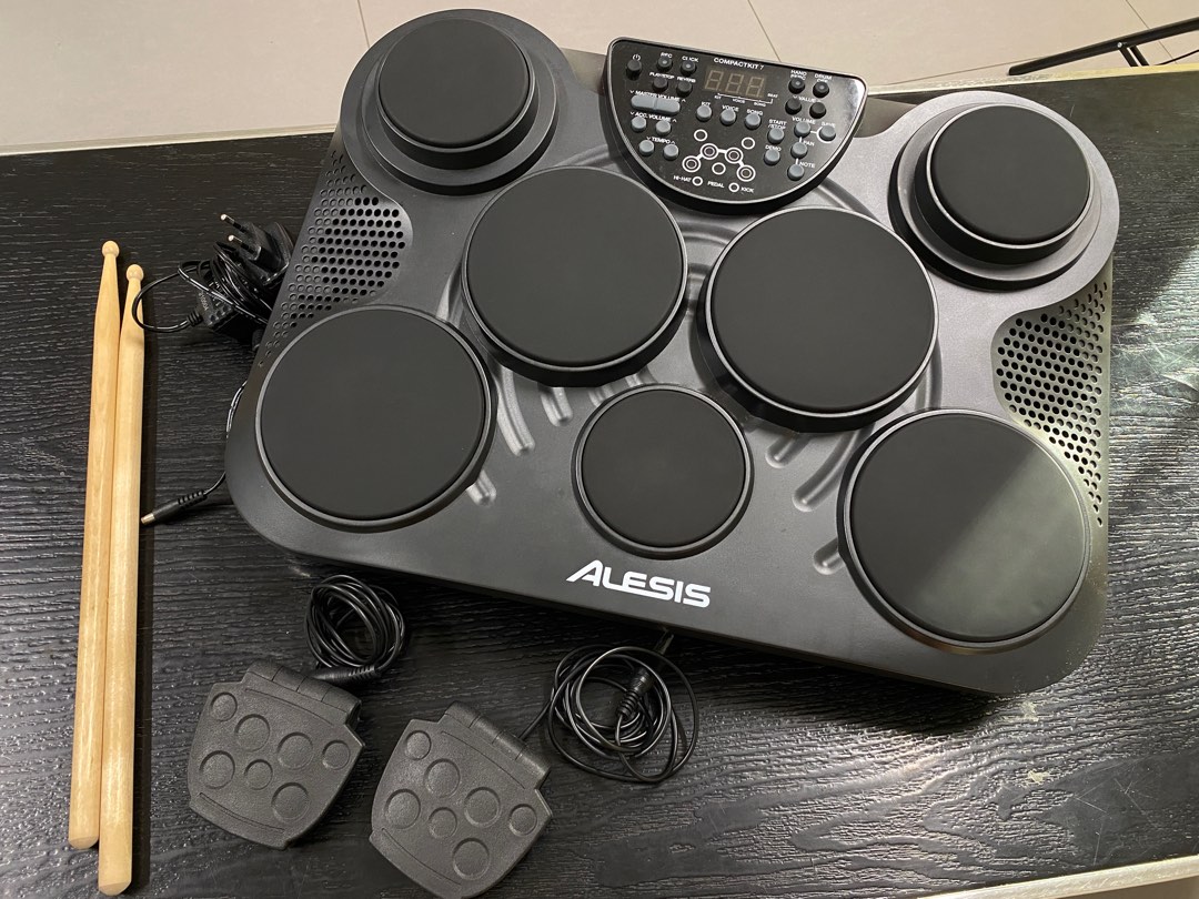 Alexis Compactkit 7 Electronic Drum Set, Hobbies & Toys, Music & Media ...
