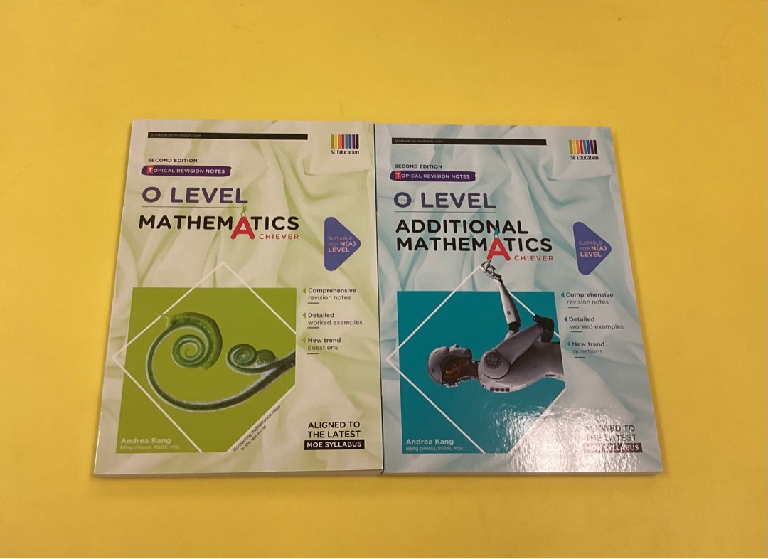 Amath & Emath O level Topical Revision notes, Hobbies & Toys, Books ...