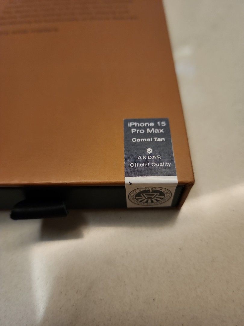 Andar iPhone 15 Pro Max Camel Tan Casing, Mobile Phones & Gadgets ...