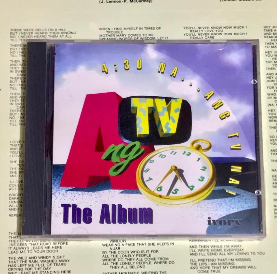 ANG T.V. THE ALBUM CD SEALED OPM RARE COLLECTOR ITEM READ TRACKLIST ...