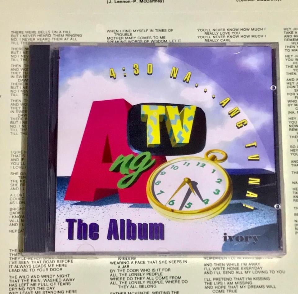 ANG T.V. THE ALBUM CD SEALED OPM RARE COLLECTOR ITEM READ TRACKLIST ...
