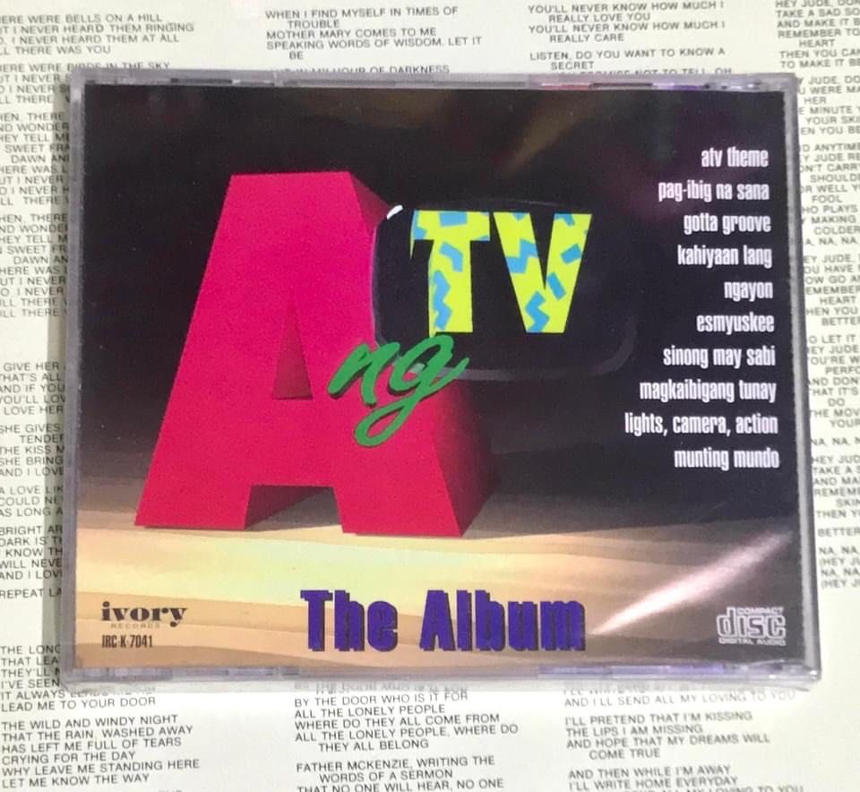 ANG T.V. THE ALBUM CD SEALED OPM RARE COLLECTOR ITEM READ TRACKLIST ...
