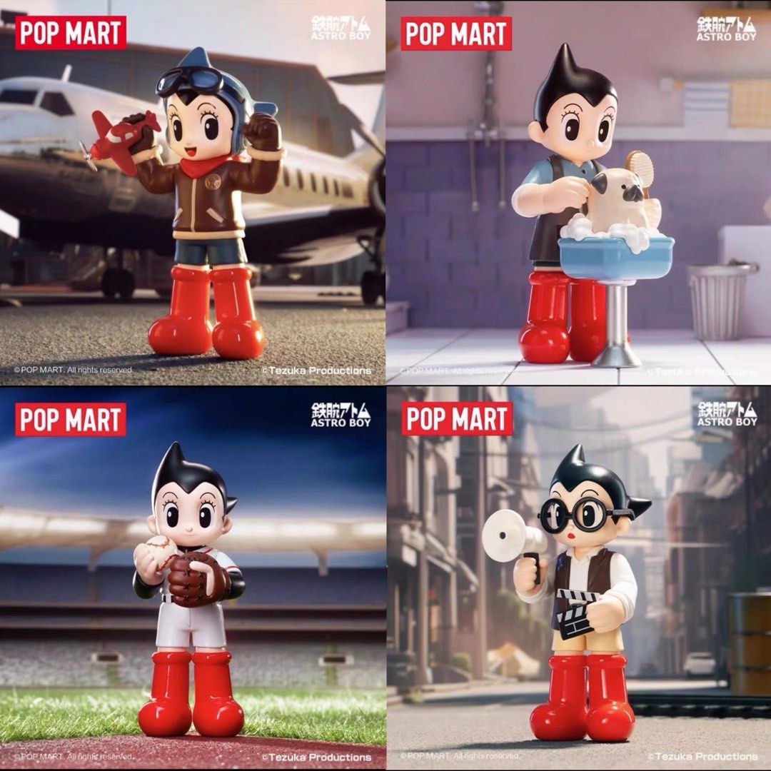 ASTRO BOY DIVERSE LIFE POPMART / FULL SET / SINGLE BLIND BOX / ABLE TO ...