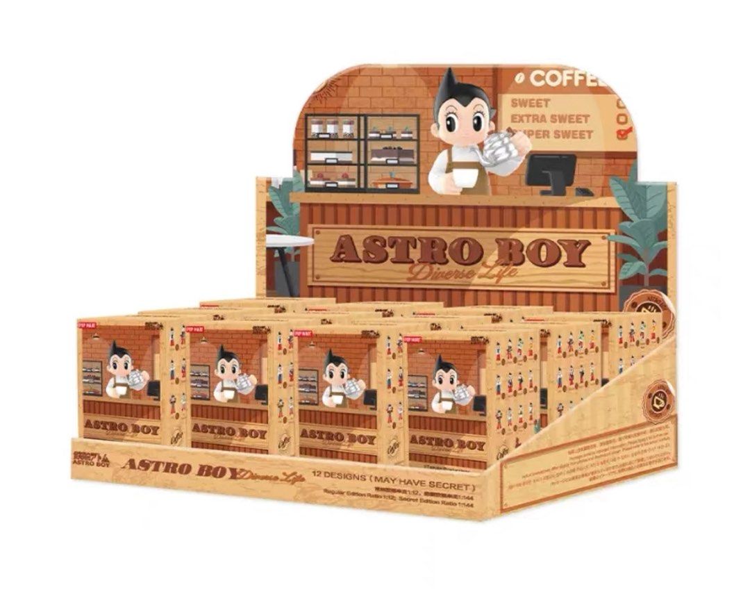 ASTRO BOY DIVERSE LIFE POPMART / FULL SET / SINGLE BLIND BOX / ABLE TO ...