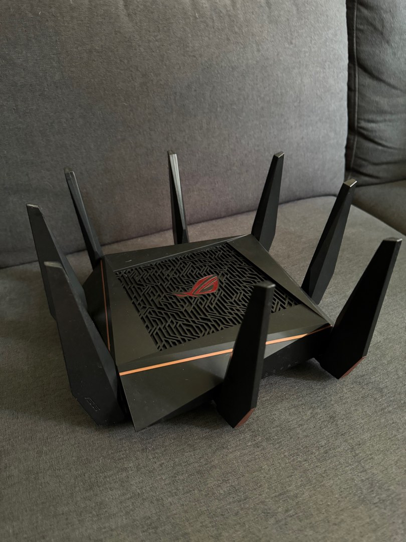 Asus Rapture Tri-band Gaming Router GT-AC5300, Computers & Tech, Parts ...