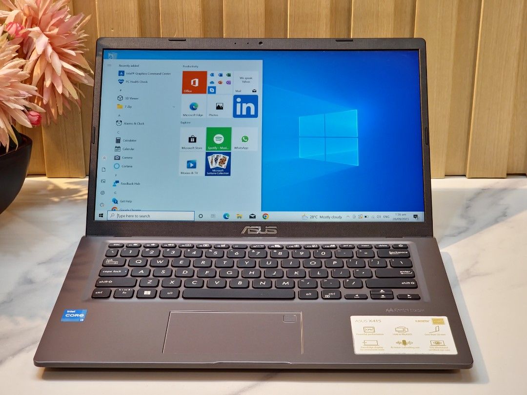 Asus VivoBook Laptop X415EA P1411CE i3 11th Gen 8GB RAM 256GB SSD FULL ...