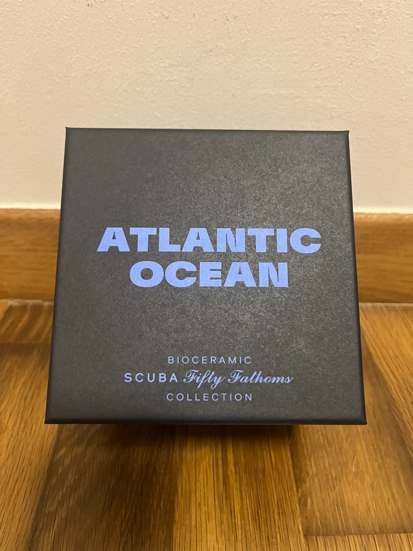 (Atlantic Ocean) Blancpain x Swatch Bioceramic Scuba Fifty Fathoms, Men ...