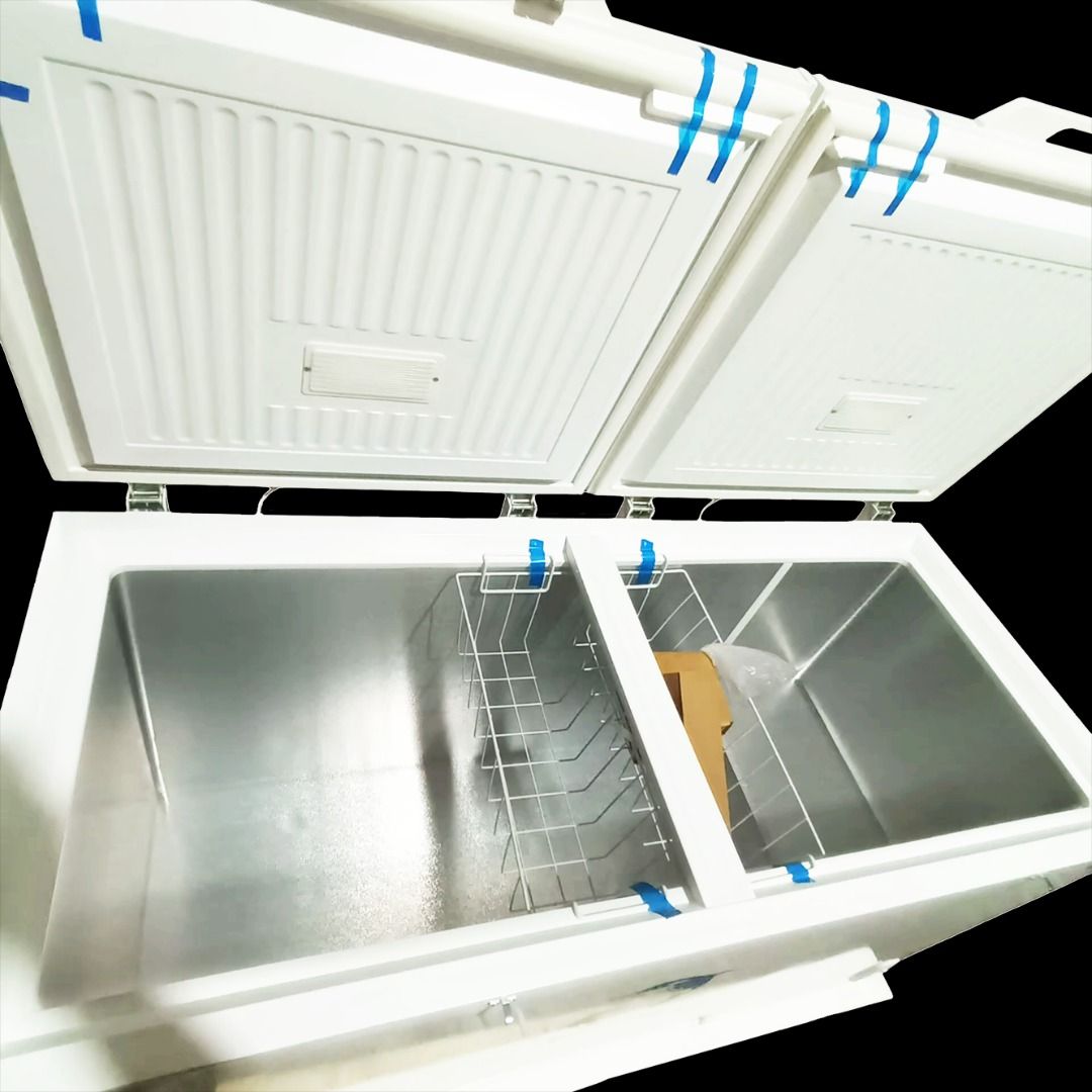 AUCMA BD-502 Commercial Chest Freezer Top Opening Door Poultry Butchery ...