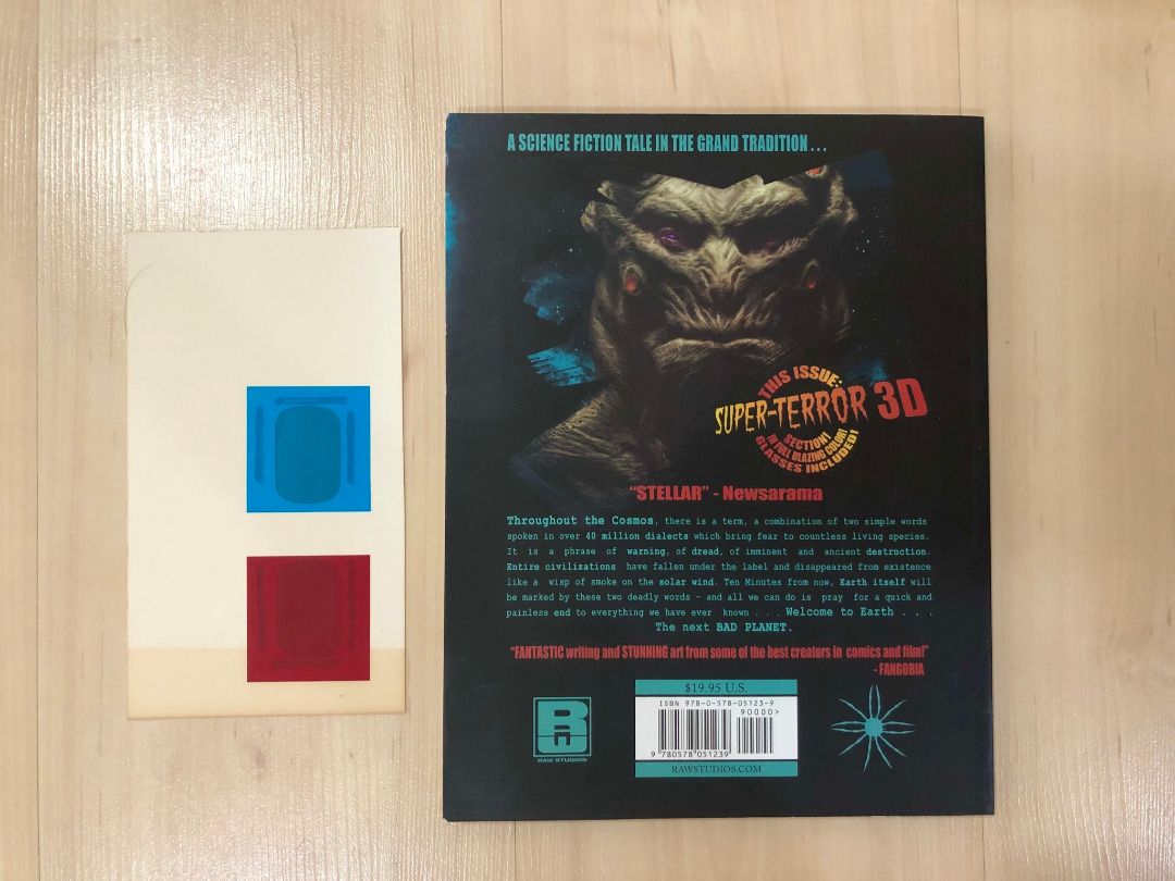 Bad Planet graphic novel/comic (autographed) Volume 1 paperback by ...