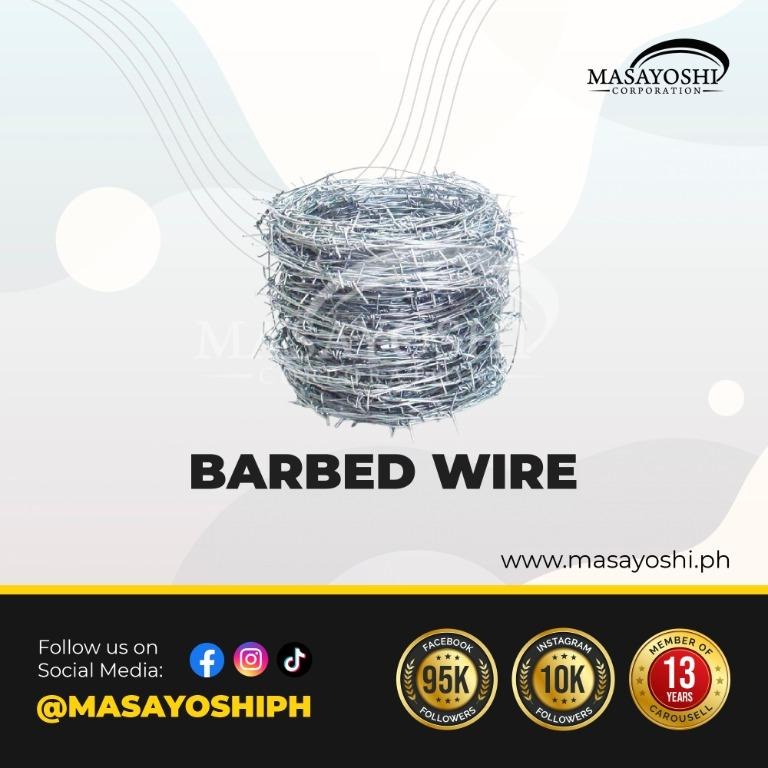 Barbed Wire 47in x 40 yards 37m | Bob Wire | Fencing Equipment | Bobbed ...