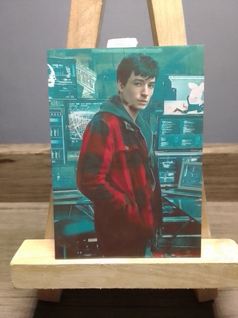 BARRY ALLEN JUSTICE LEAGUE FAN CARD - CUSTOM, Hobbies & Toys ...