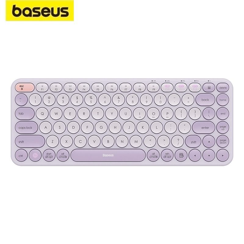 Baseus K01A K01B Creator Tri-Mode Wireless Bluetooth Keyboard Windows ...