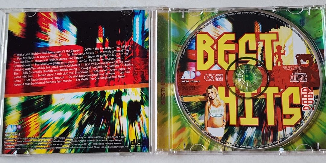Best Hits 2002 ( ADP MALAYSIA ) CD, Hobbies & Toys, Music & Media, CDs ...