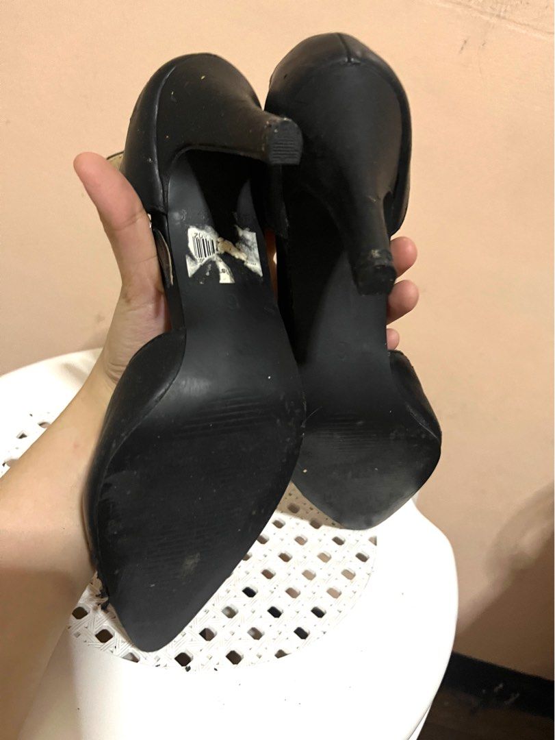 LEGIT FREE | Black Parisian Heels | 3 inches, Women's Fashion, Footwear ...