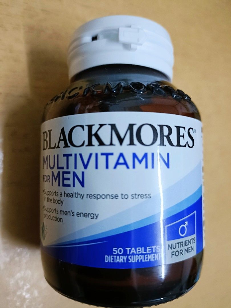 Blackmores Vitamin D3 1000IU 60 Tablets/ Blackmores Multivitamin for Men Tablets 50s, Health ...