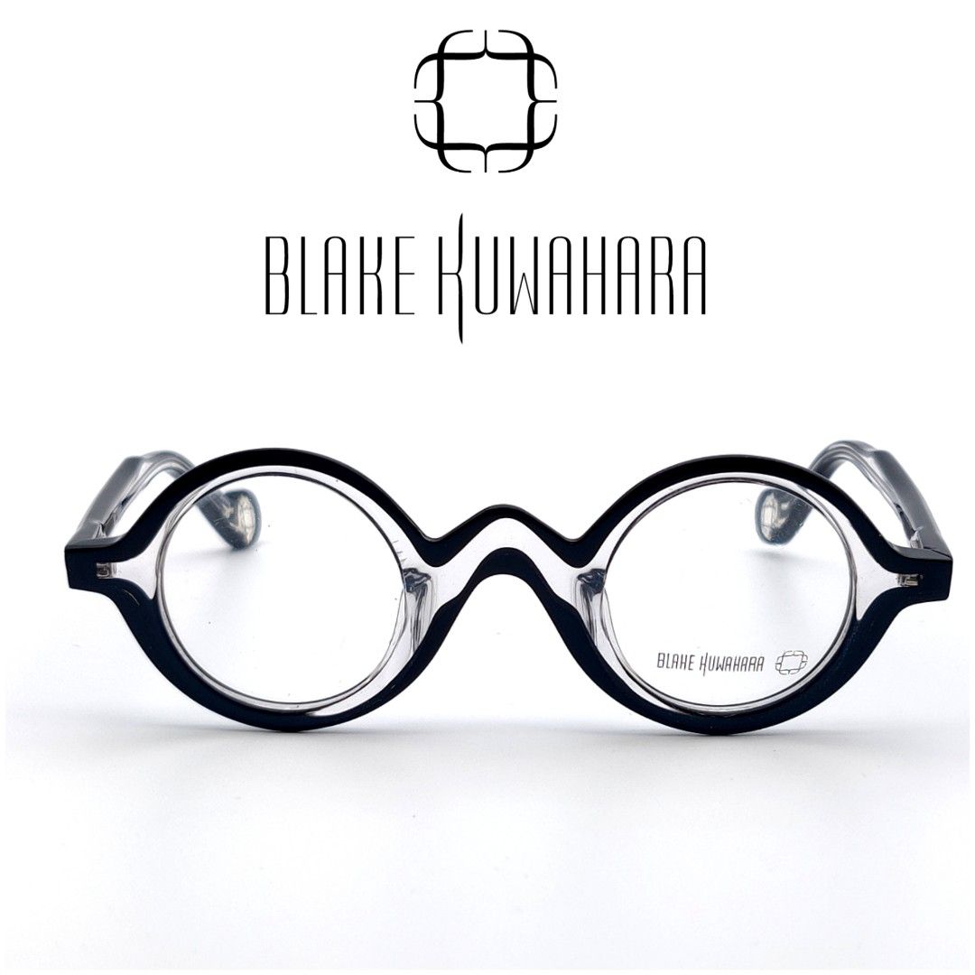 Blake kuwahara round small frame glasses, Men's Fashion, Watches ...
