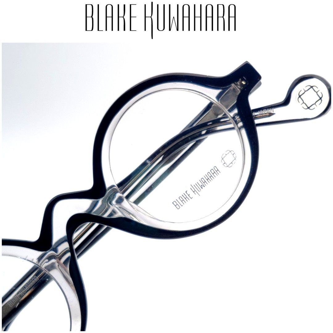 Blake kuwahara round small frame glasses, Men's Fashion, Watches ...