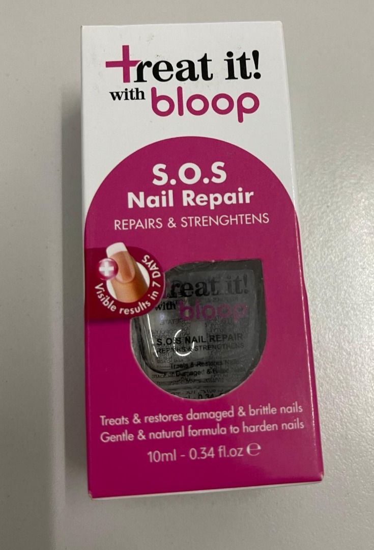 BLOOP S.O.S Nail Repair (10ml), Beauty & Personal Care, Hands & Nails on Carousell