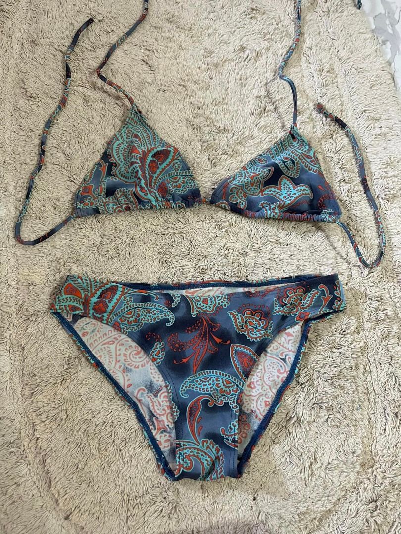 Blue Bikini Swimsuit, Women's Fashion, Swimwear, Bikinis & Swimsuits on ...