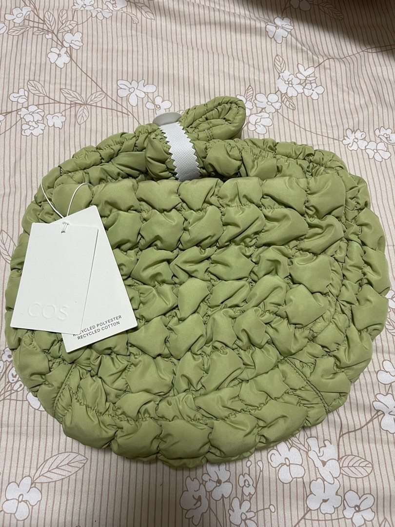 BNWT Cos Mini Quilted Bag (Avocado Green), Women's Fashion, Bags ...
