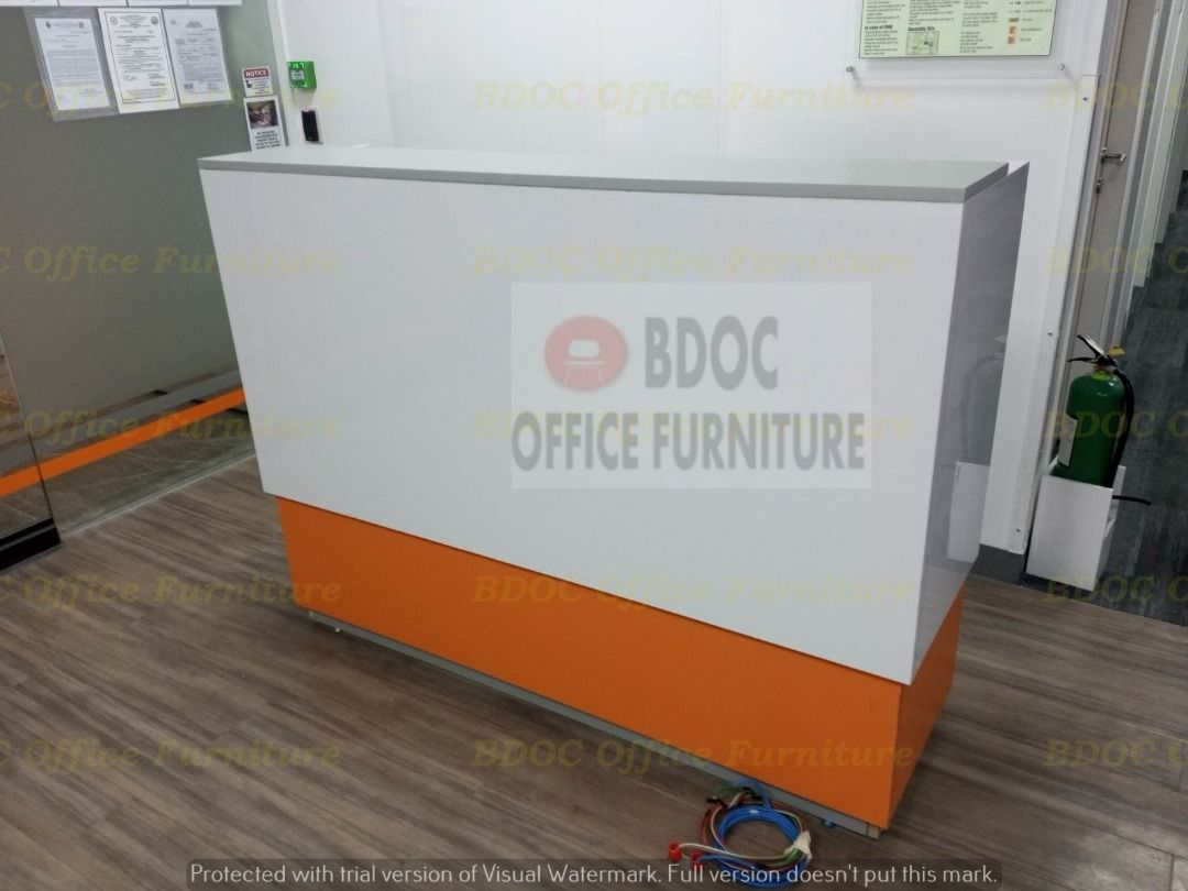 Brand New Reception Counter/ Customized Reception Counter/ Office ...