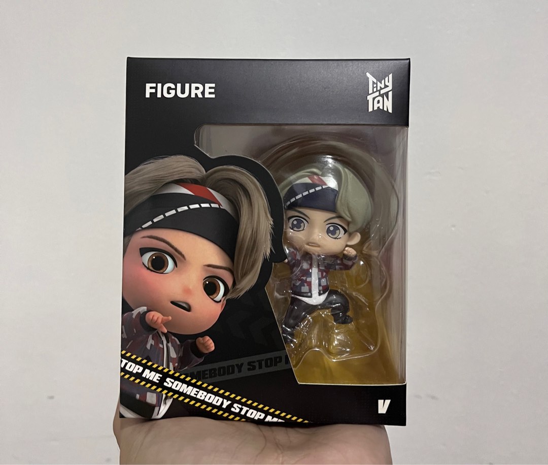 BTS Tiny Tan Mic Drop V Figure, Hobbies & Toys, Memorabilia & Collectibles, K-Wave on Carousell