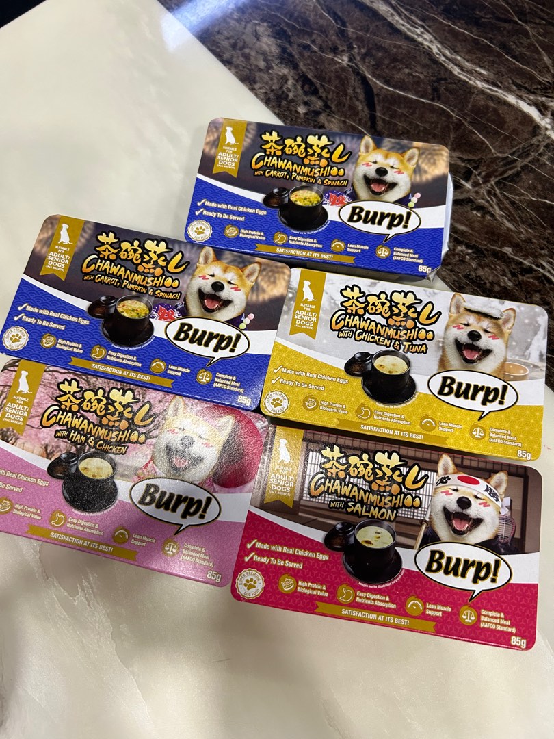 burp chawanmushi for dogs, Pet Supplies, Pet Food on Carousell
