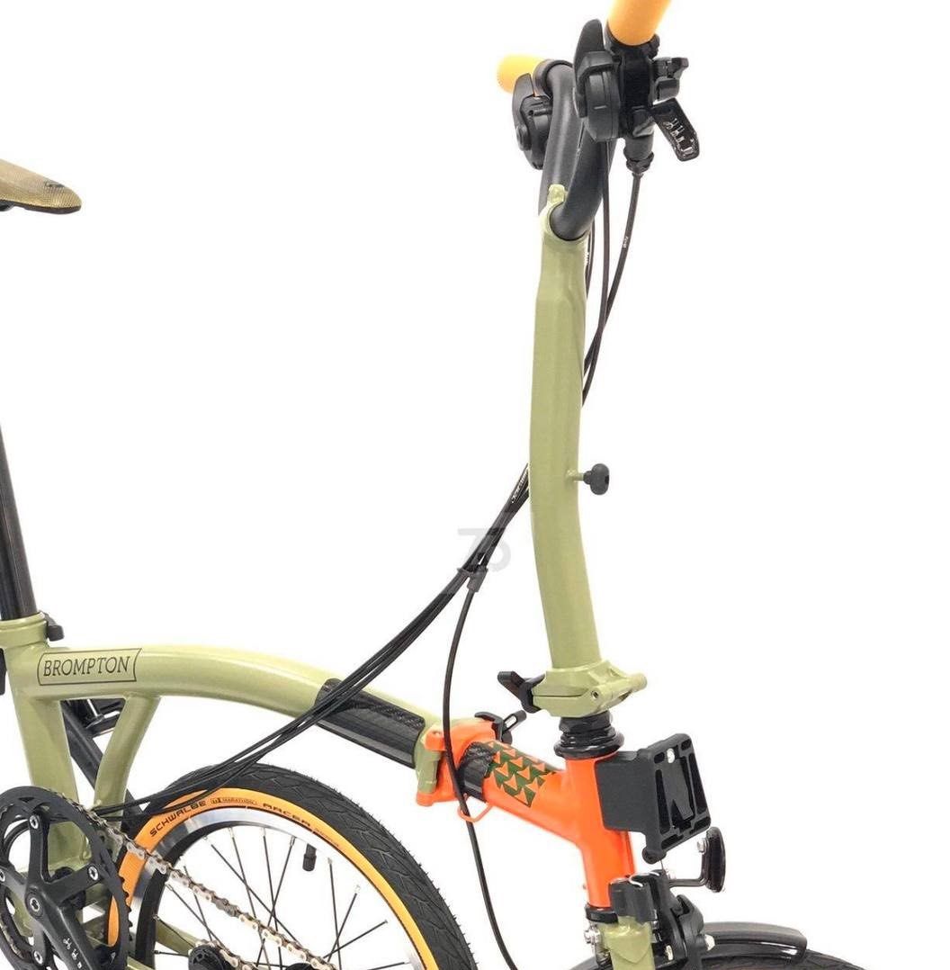 C82 - Main Frame Carbon Protector For Brompton, Sports Equipment ...