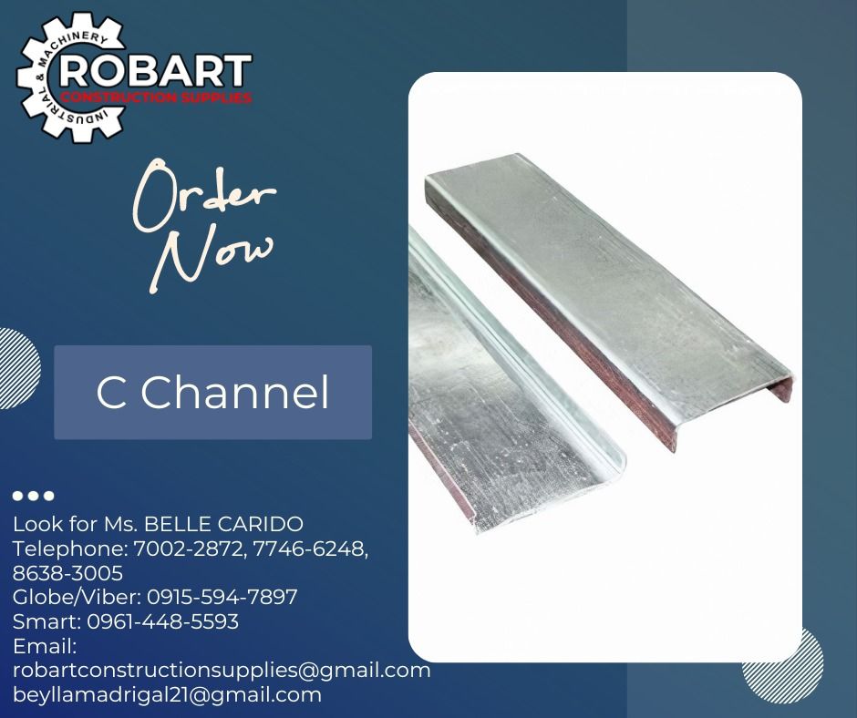 C Channel, Commercial & Industrial, Construction Tools & Equipment on ...